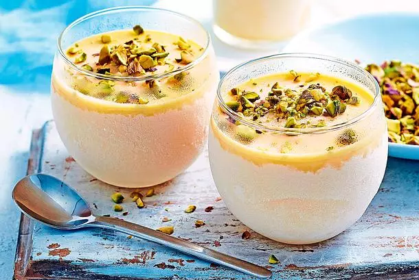 Mangokulfi dengan resep pistachio