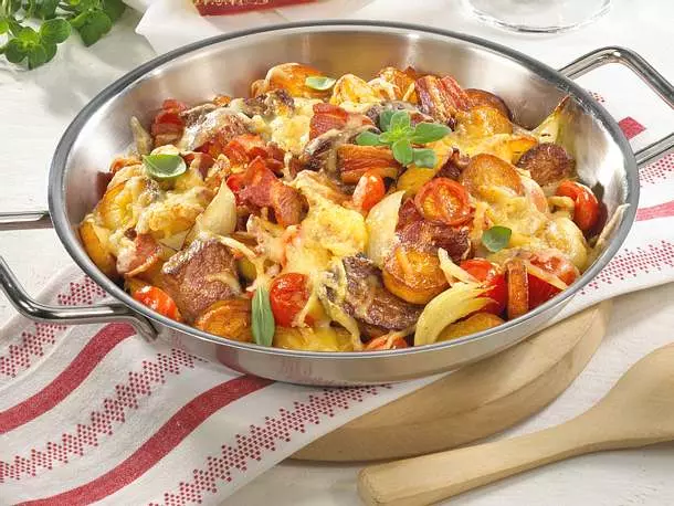 рецепти Tyrolean G'röstl casserole