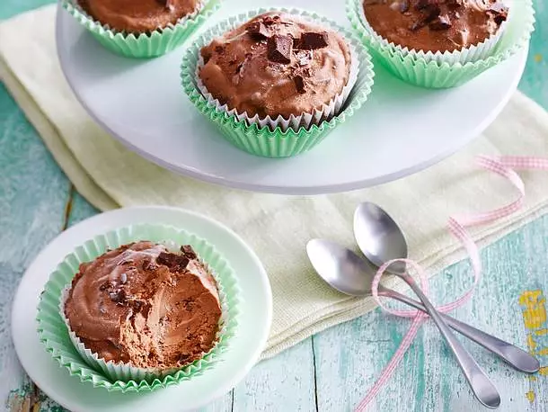 Chocolate Ice Cream Muffins Recipe