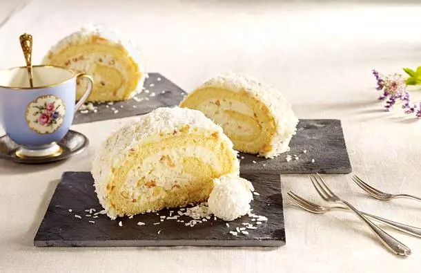 Coconut Almond Roll Recipe