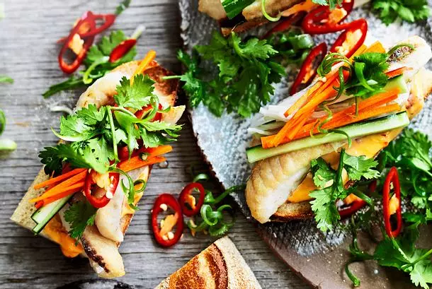 Forever young fish banh mi recipe