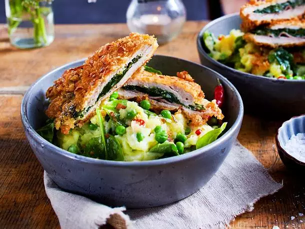 Schnitzel doublet à la cordon bleu iresiphi