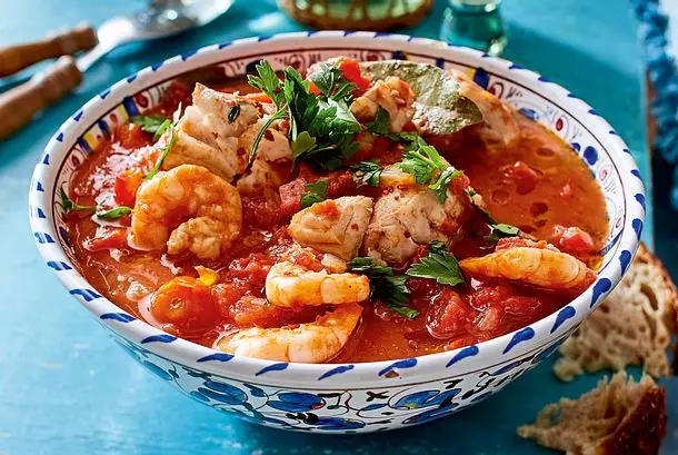 Iresiphi ye-Fish Shrimp Stew