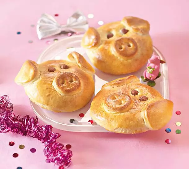 Sweet lucky piggy recipe