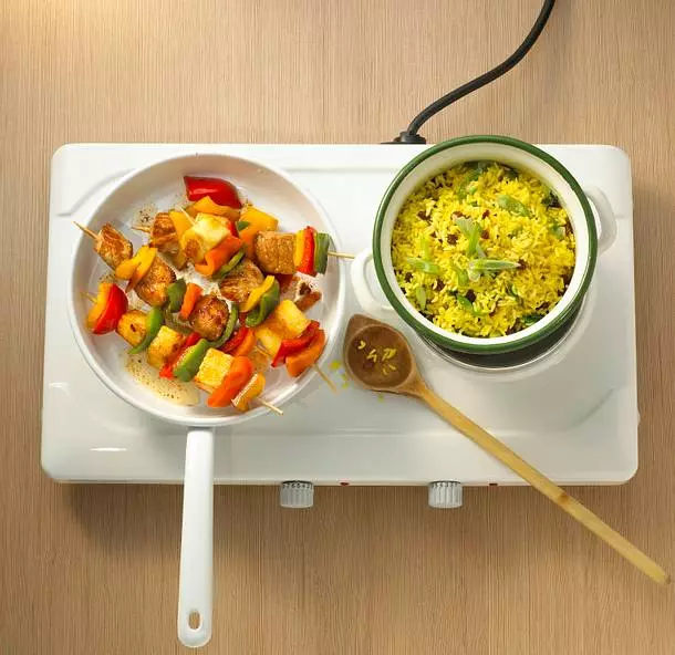 Recette de Shish kebab au riz au curry 7140_1