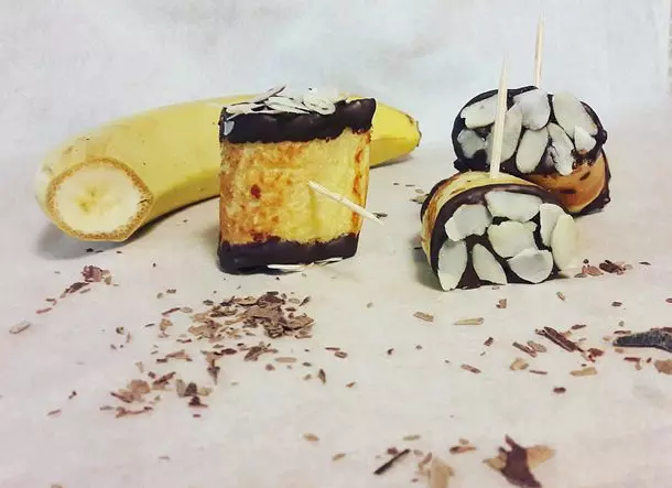 Banana Split Bites Uppskrift