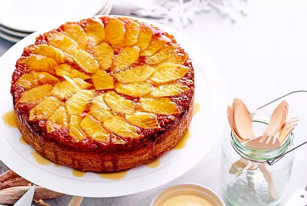 Recette de gâteau renversé aux bananes