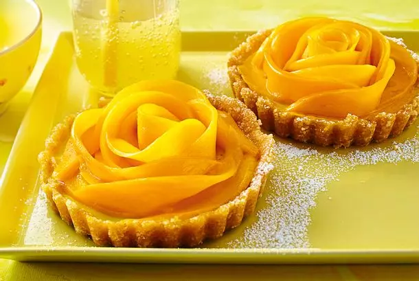 Recette de tarte à la mangue joyeuse