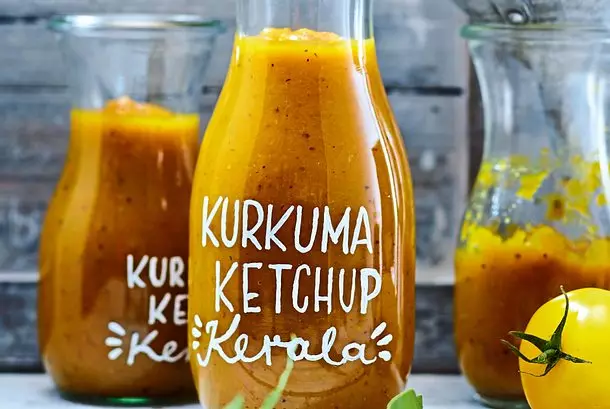 Ricetta ketchup di mango con twist di curcuma