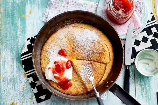 Pannukakku - Receita de panquecas de forno