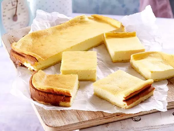עוגת גבינה מבצק עלים ממתכון הפח