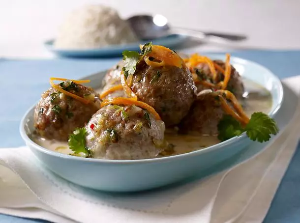 Thai style meatballs uzommeputa