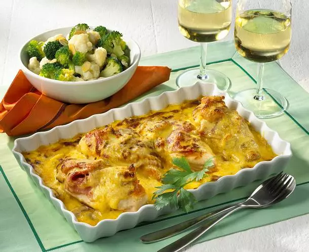 Recept za gratinirana pileća prsa