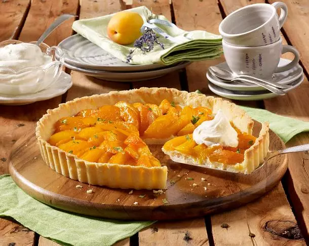 Ricetta della crostata francese di albicocche