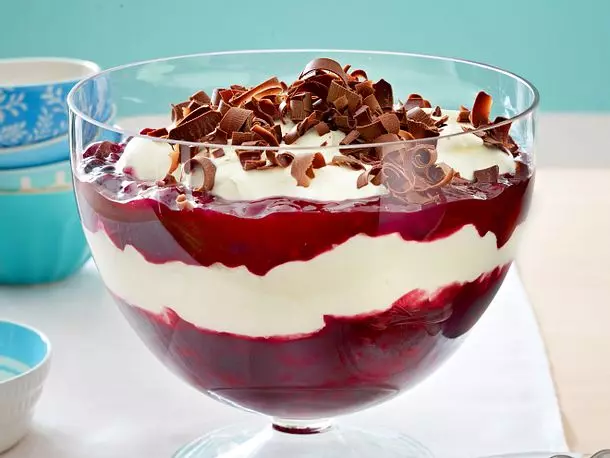 Red Uebst Jelly Mascarpone Layer Plat Rezept