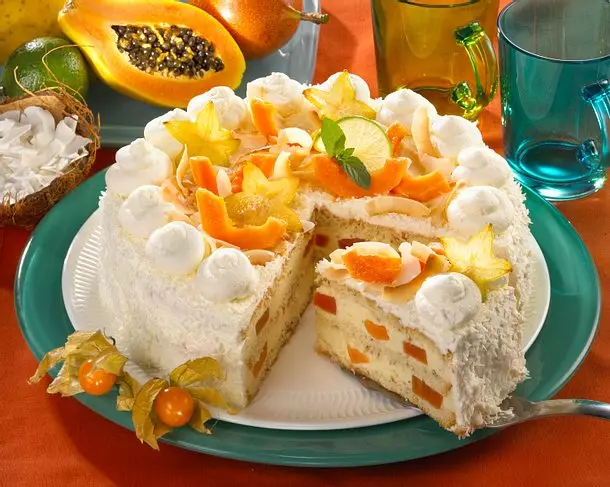 Recette de gâteau à la noix de coco Tropicana