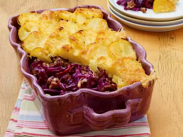 Red Cabbage Potato Lasagna Recipe 8671_1