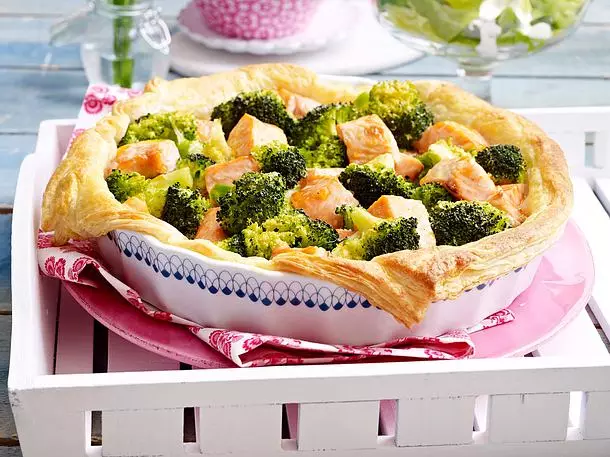 Recept za quiche od lososa i brokule