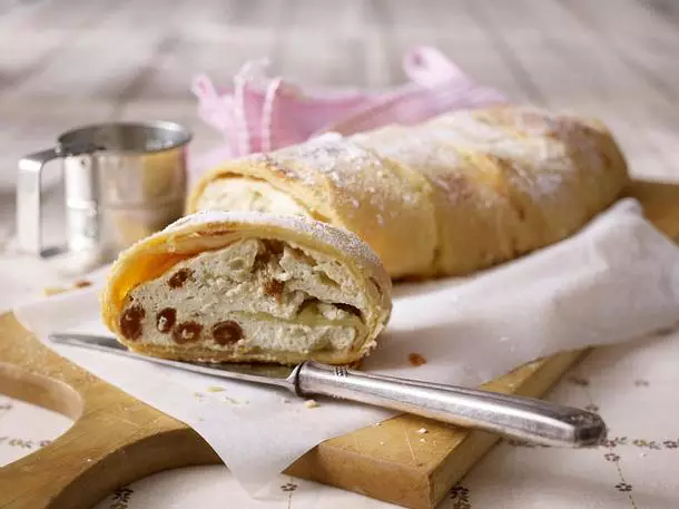 Recette de strudel au lait caillé (strudel au quark) 8816_1