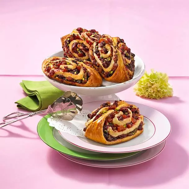 Cherry Cranberry Snails Recipe