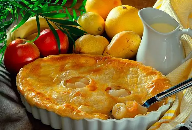 Recette de salade de fruits avec garniture de pâte feuilletée 9779_1