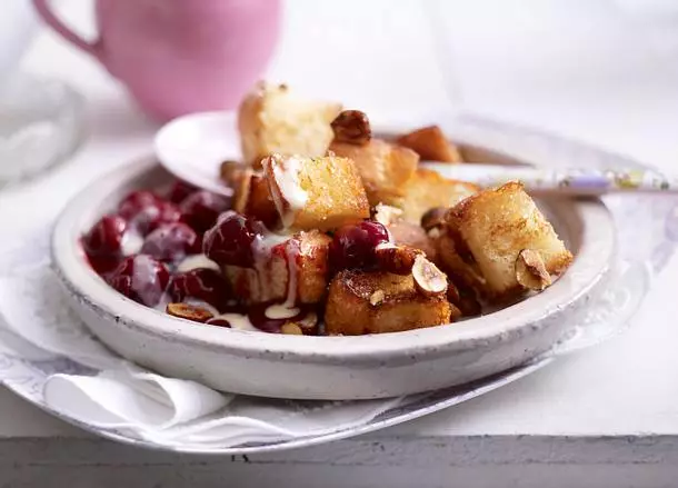 Receita de croutons doces